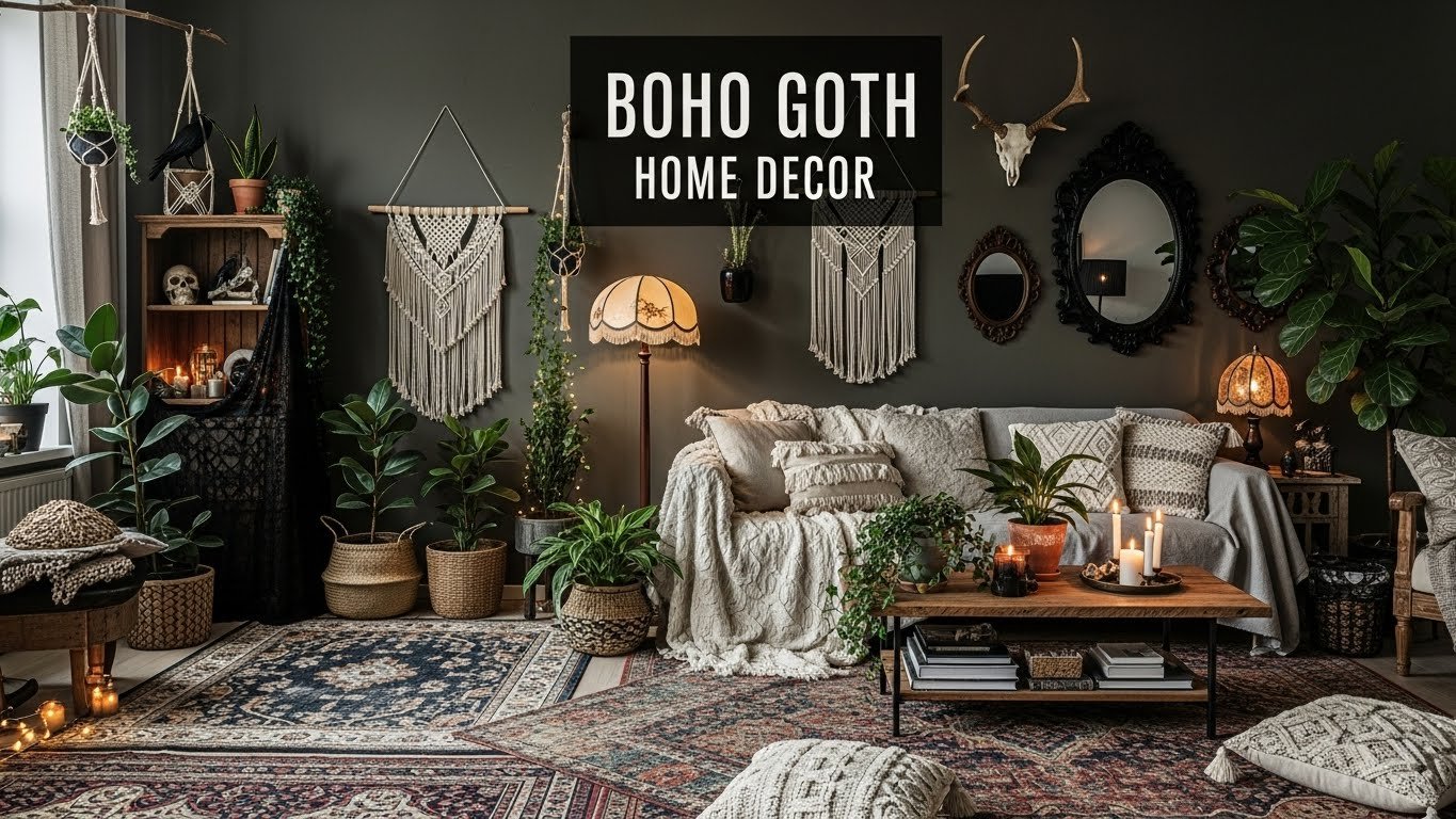 Goth Home Decor Ideas: Dark, Stylish & Livable Interior Design