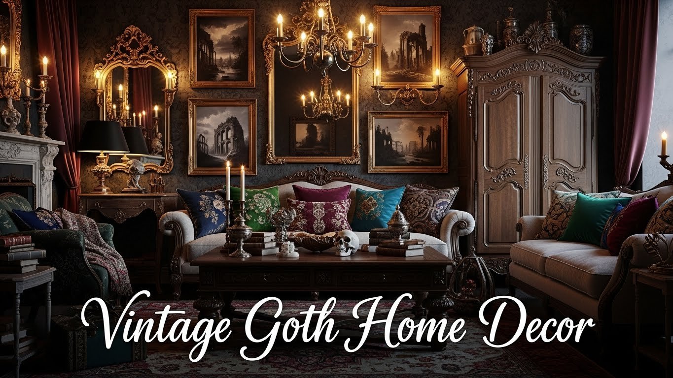 Goth Home Decor Ideas: Dark, Stylish & Livable Interior Design